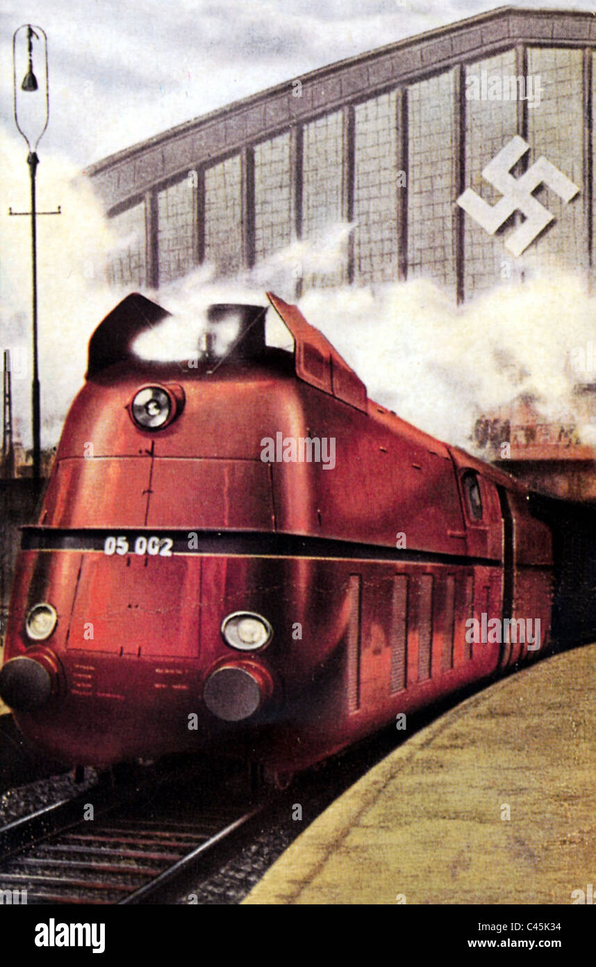 Express train locomotive 05 Stock Photo - Alamy