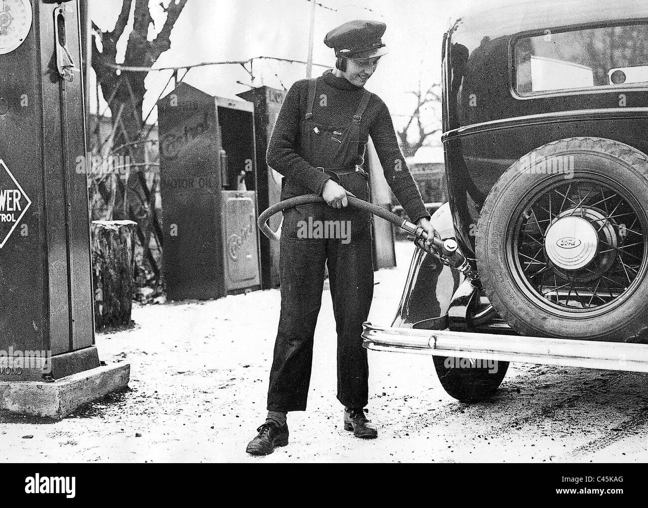 Mechanic car Black and White Stock Photos & Images - Alamy