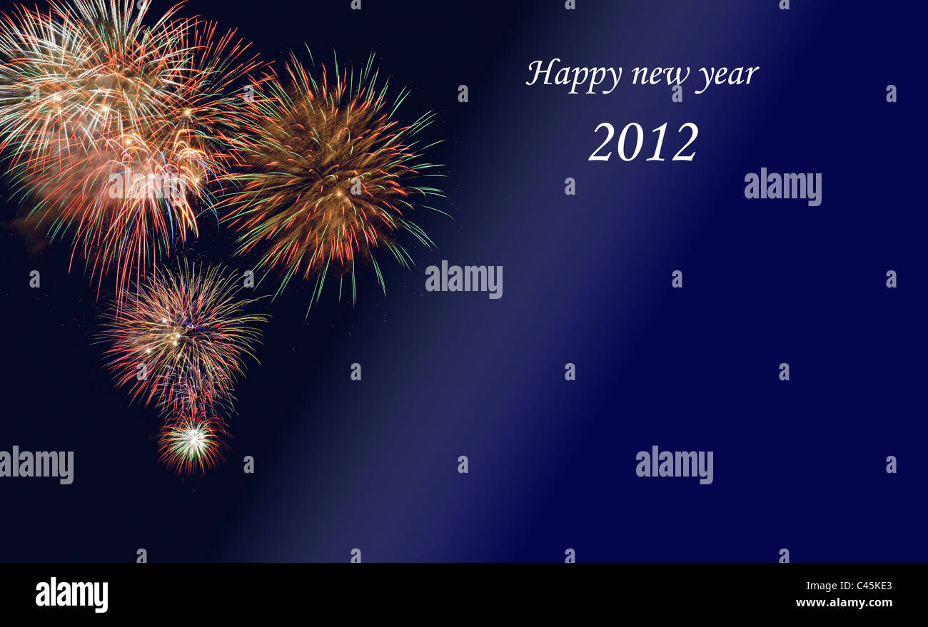 Happy new year 2012 Stock Photo - Alamy