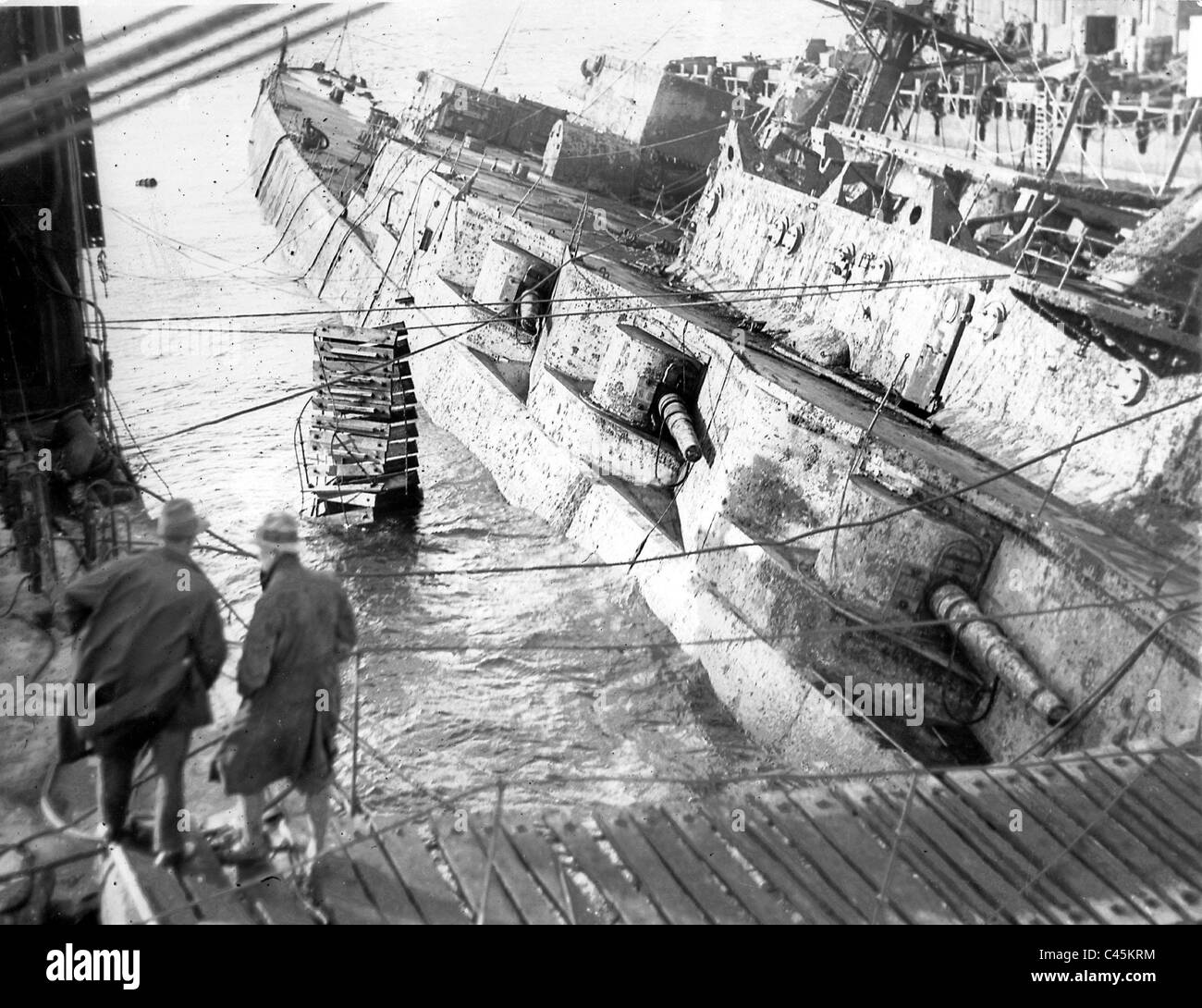 Scuttled at scapa flow hi-res stock photography and images - Alamy
