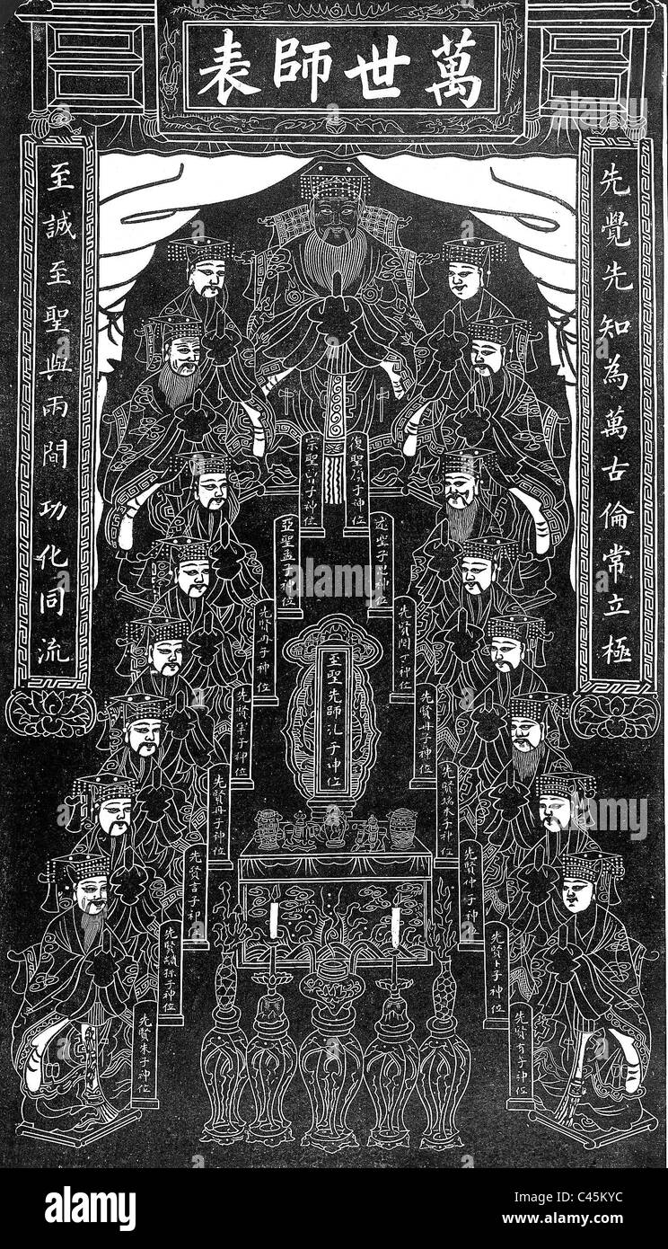 Confucius Black and White Stock Photos & Images - Alamy