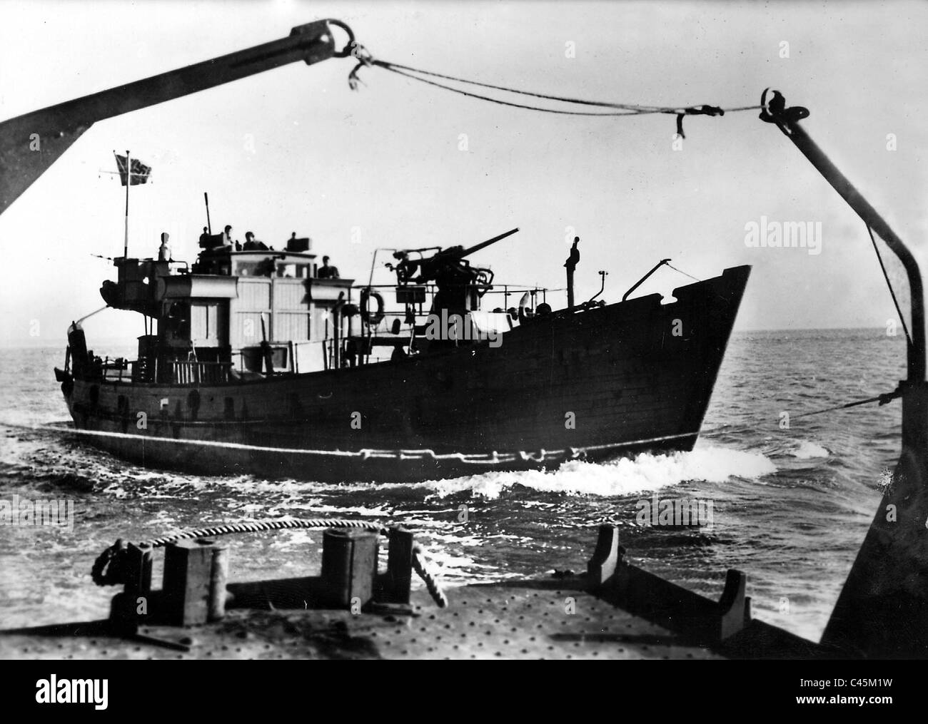 German patrol boat Stock Photo - Alamy