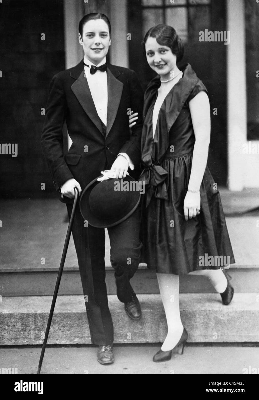 Women in suit with fashion Black and White Stock Photos & Images - Alamy