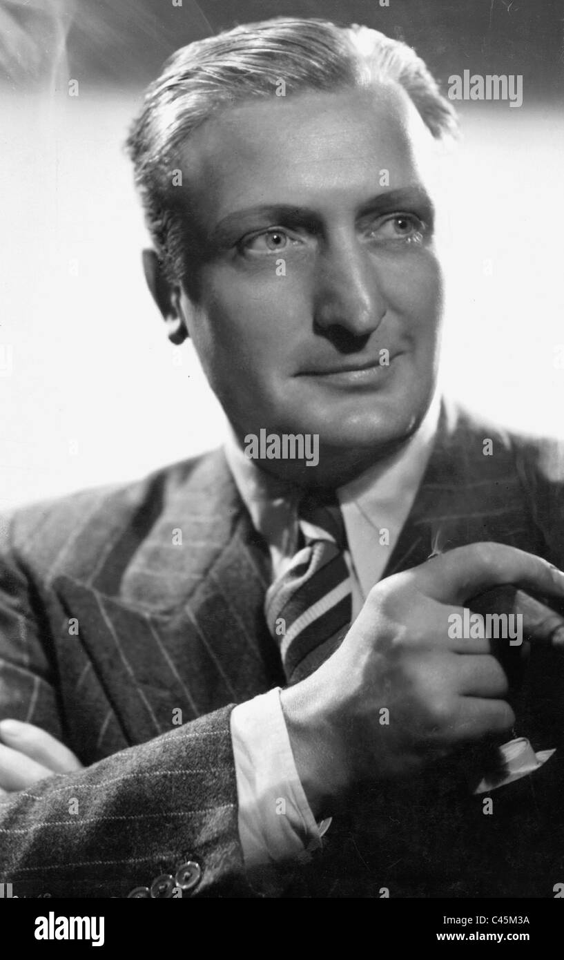 Hans Albers, 1940 Stock Photo - Alamy