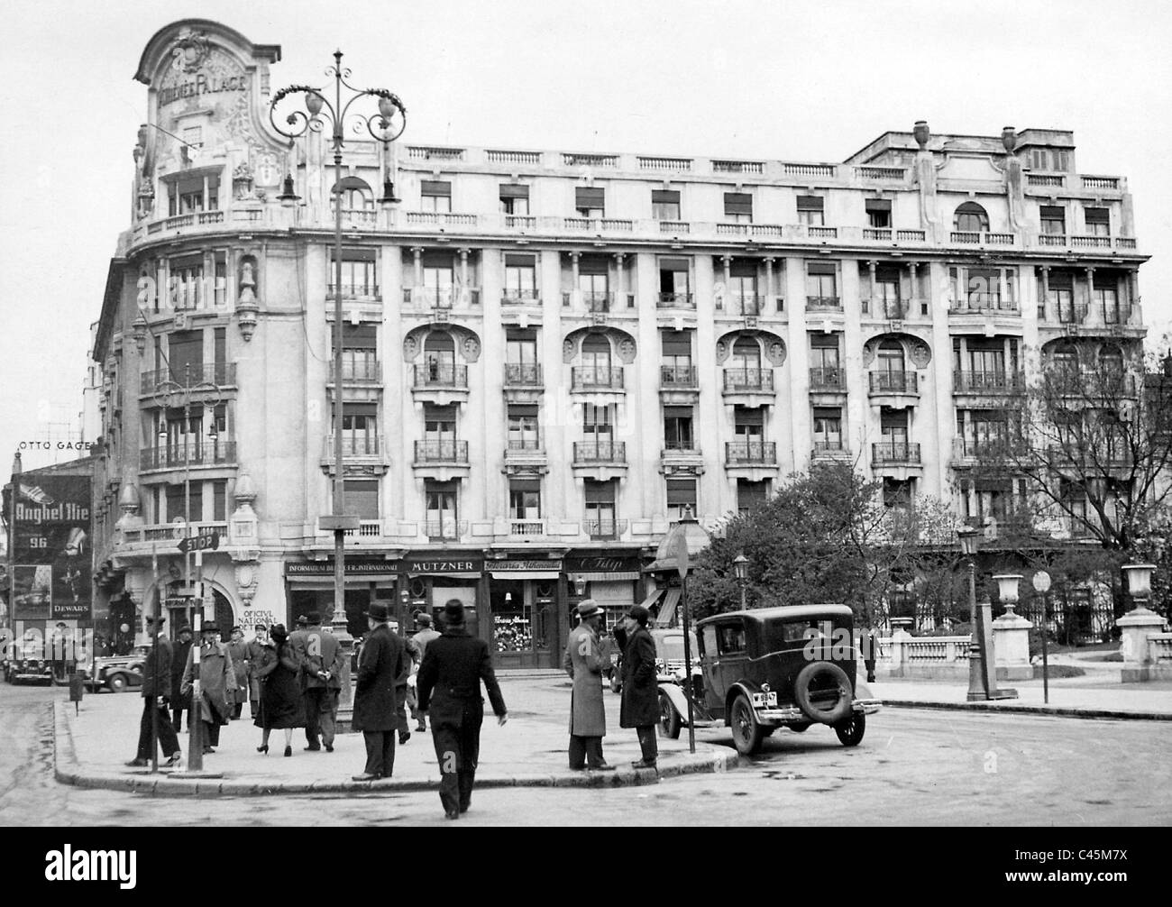 Hotel Athenee Palace in the center of Bucharest Stock Photo - Alamy