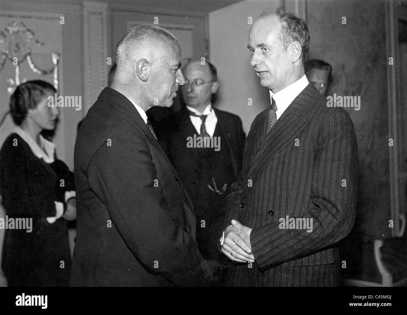 Wilhelm Furtwaengler and Wilhelm Frick, 1933 Stock Photo - Alamy