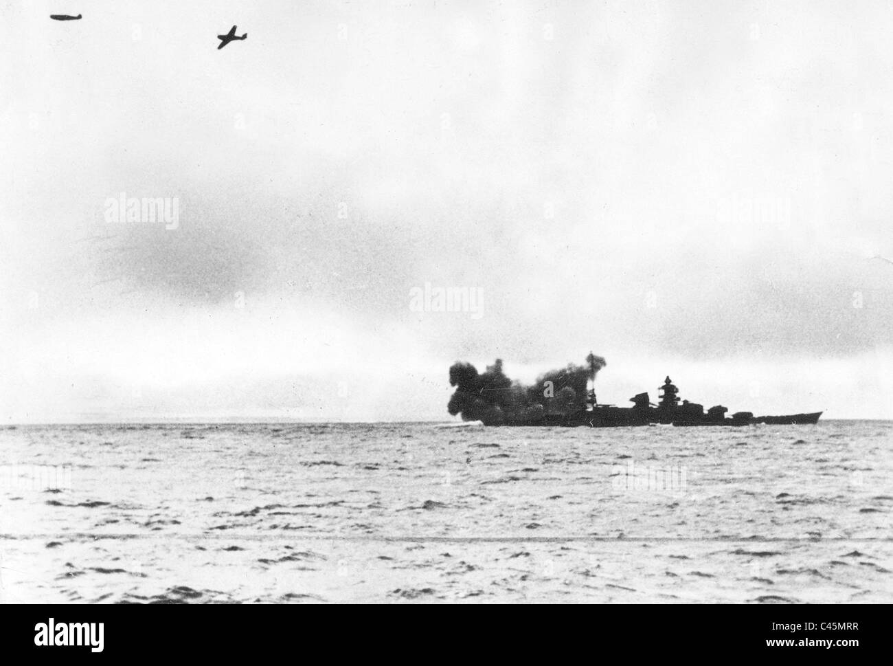 Battleship scharnhorst hi-res stock photography and images - Alamy