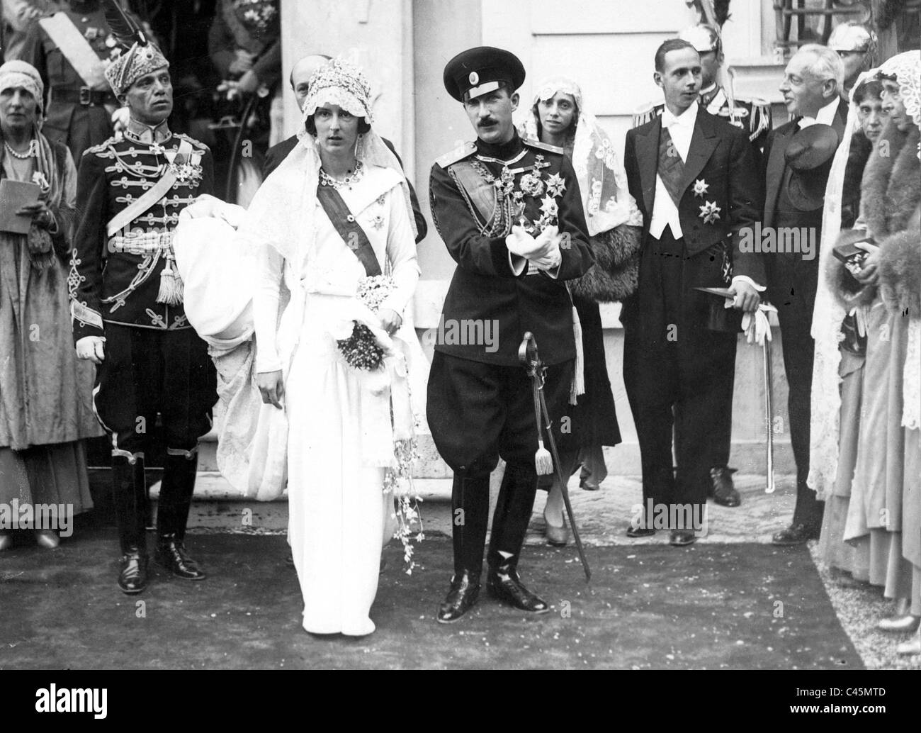 King Boris III. and Queen Giovanna of Bulgaria Stock Photo - Alamy