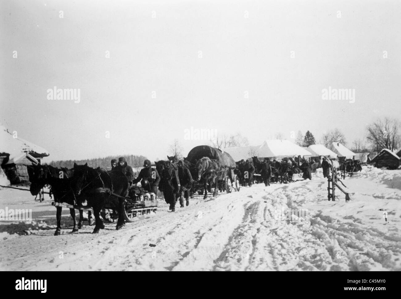 Supply convoy hi-res stock photography and images - Alamy
