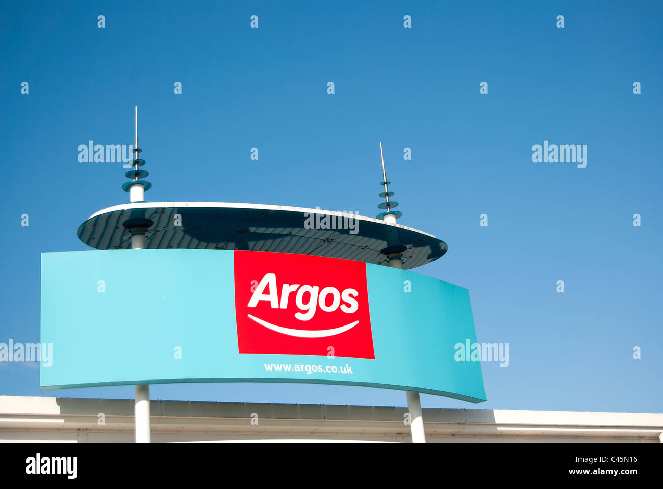 Argos shop sign Stock Photo - Alamy