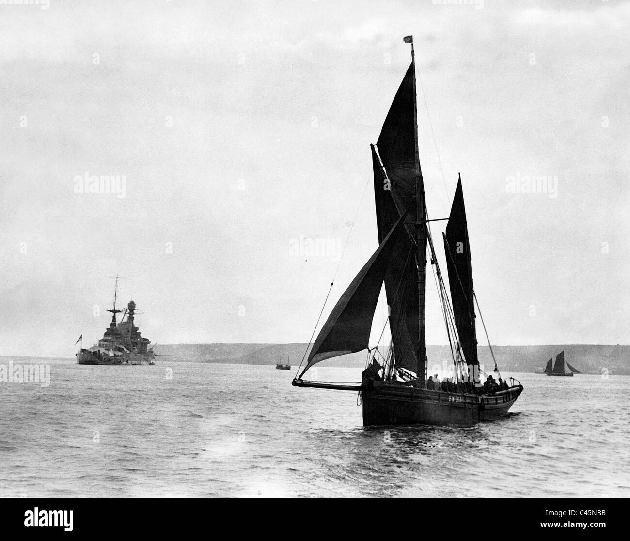 Brixham sailing trawler hi-res stock photography and images - Alamy