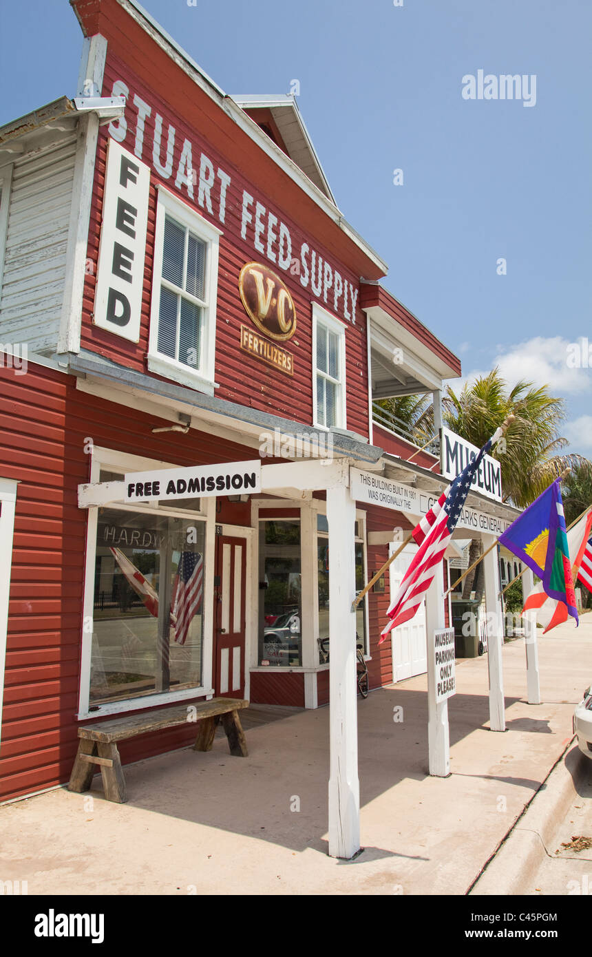 George W. Parks General Merchandise Store in downtown Stuart, Florida ...
