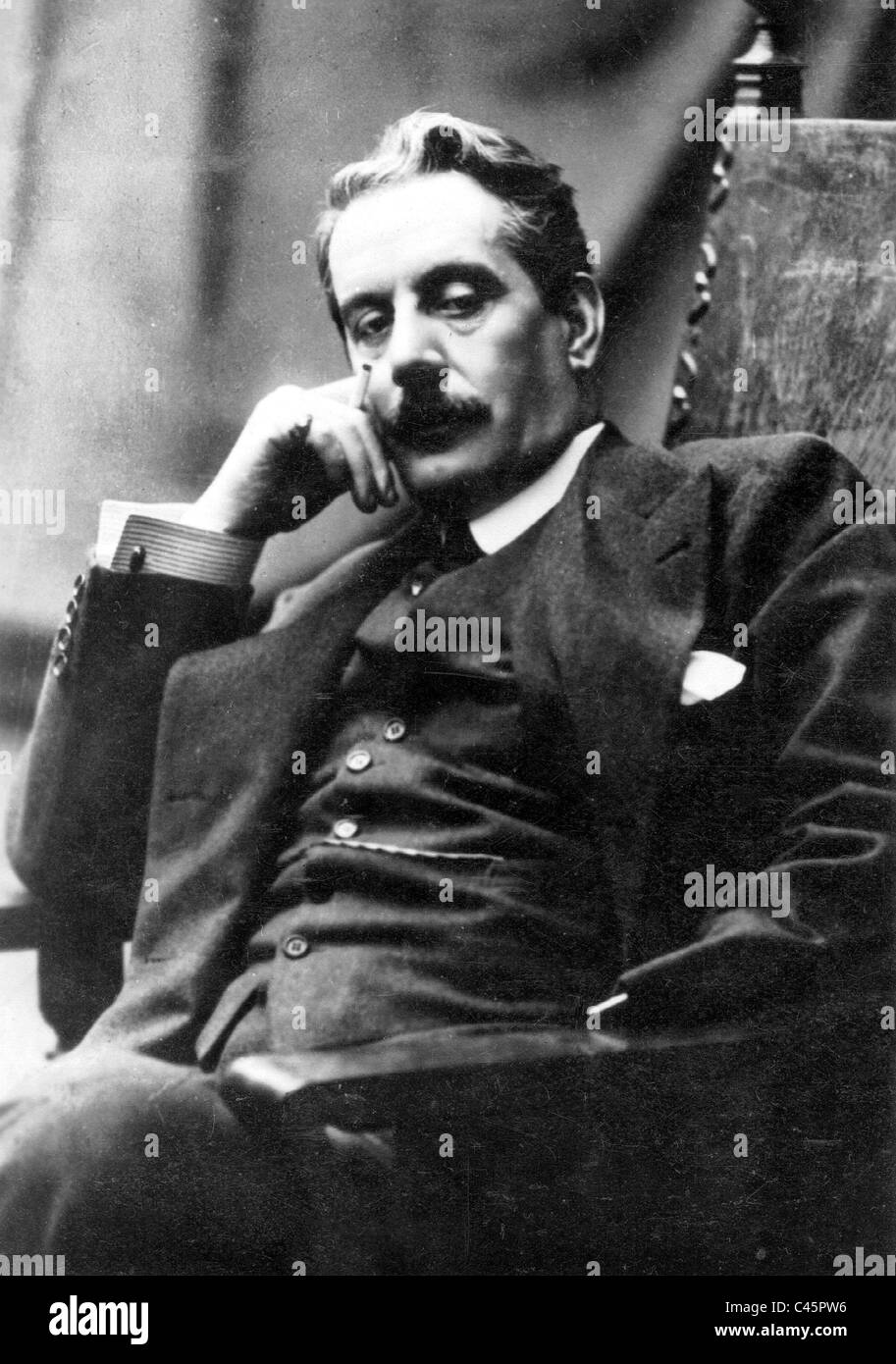 Giacomo puccini 1858 1924 italian hi-res stock photography and images ...