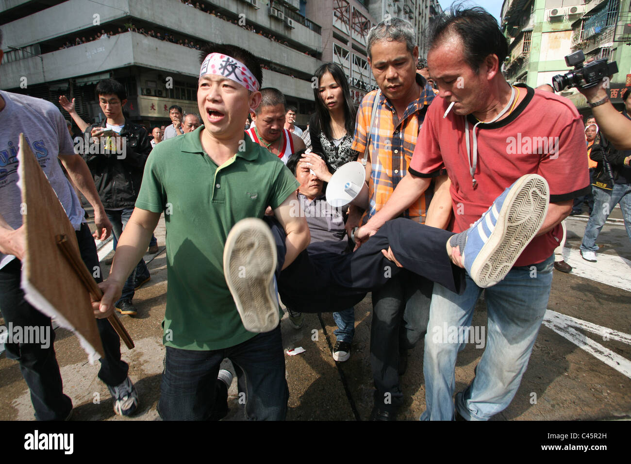 Man Bleeding High Resolution Stock Photography and Images - Alamy