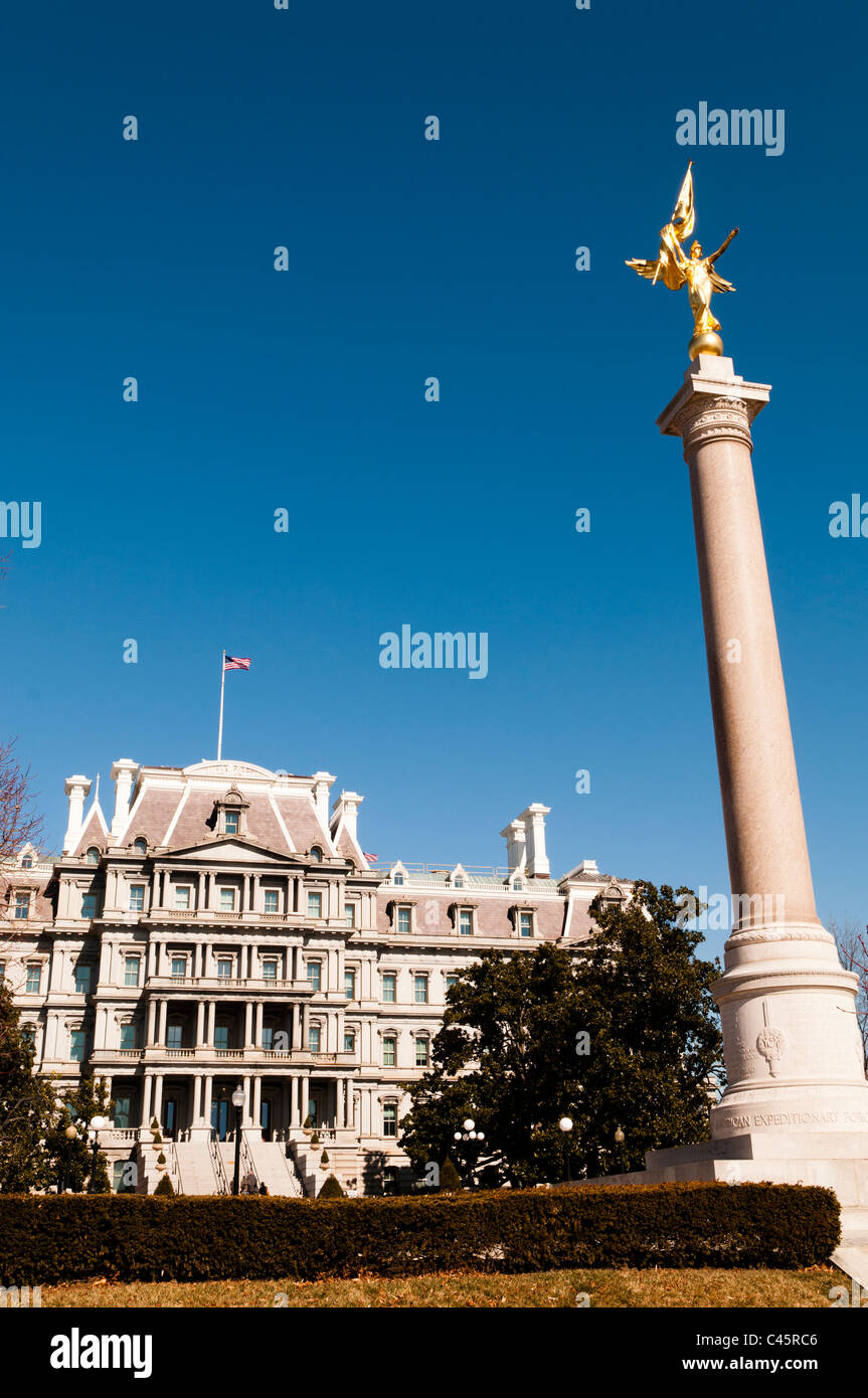 WASHINGTON DC, USA - The Eisenhower Executive Office Building (also ...
