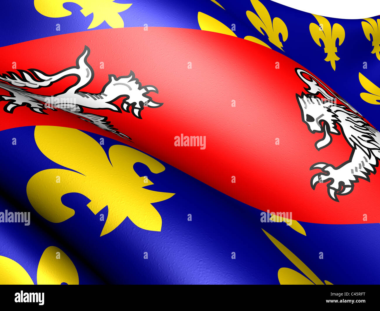 Flag of the state of marche hi-res stock photography and images - Alamy