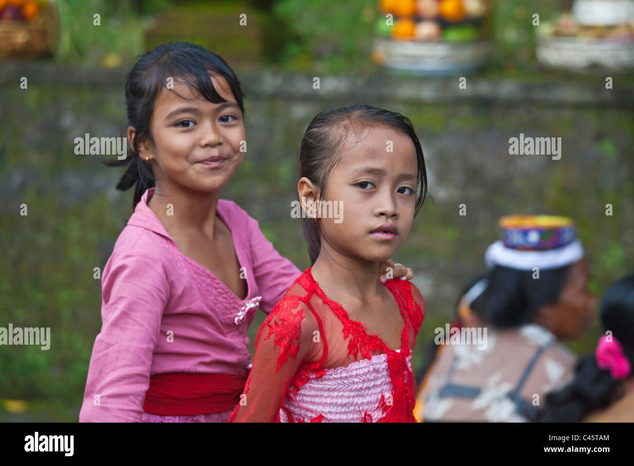Balinese girls at bali hi-res stock photography and images - Alamy