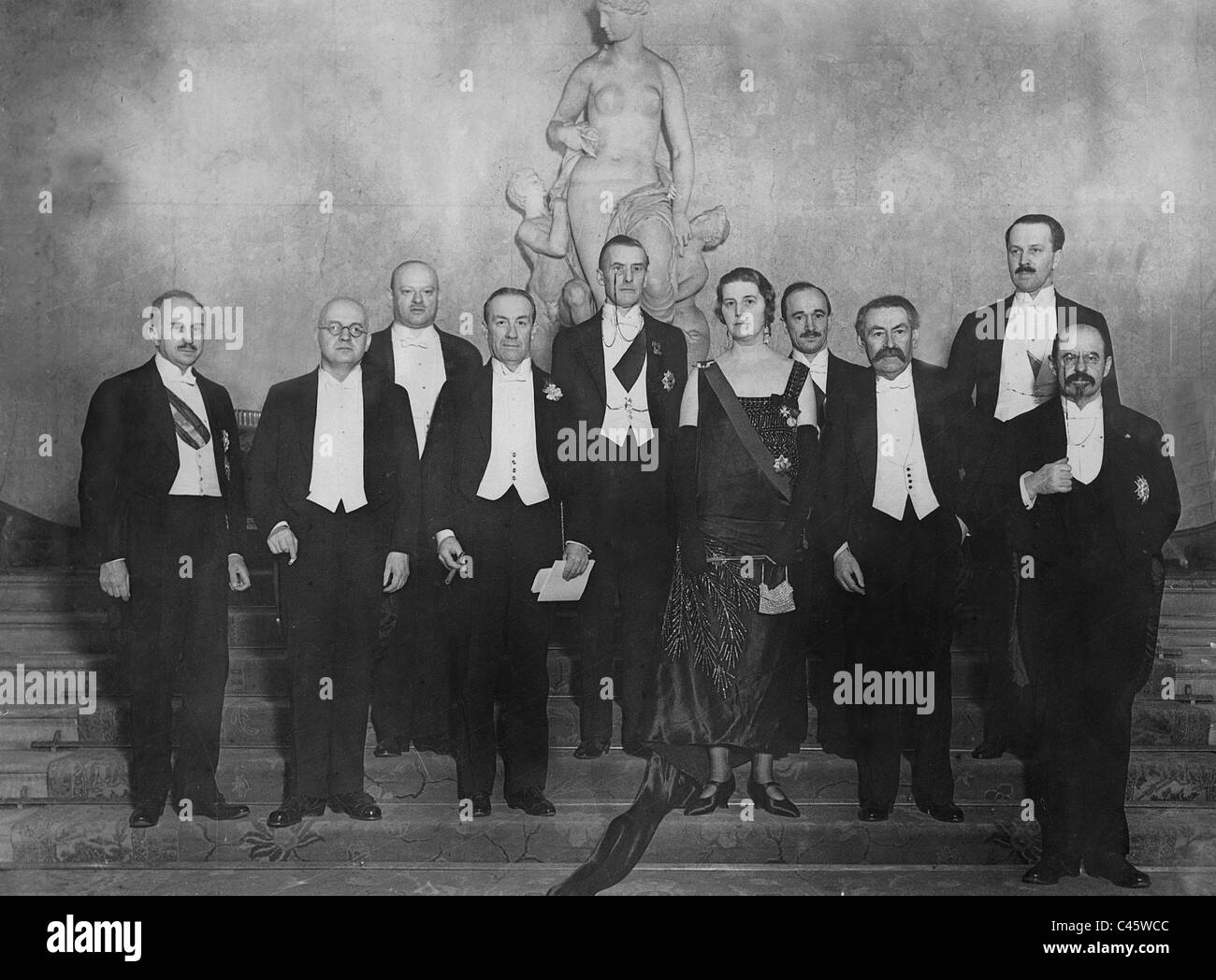 Signatories of the Locarno Treaties in London, 1925 Stock Photo - Alamy