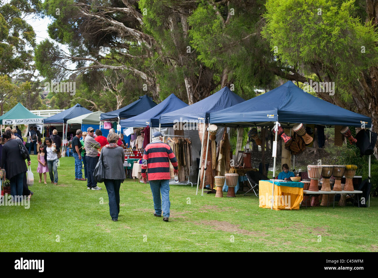 Denmark markets. Denmark, Western Australia, Australia Stock Photo - Alamy
