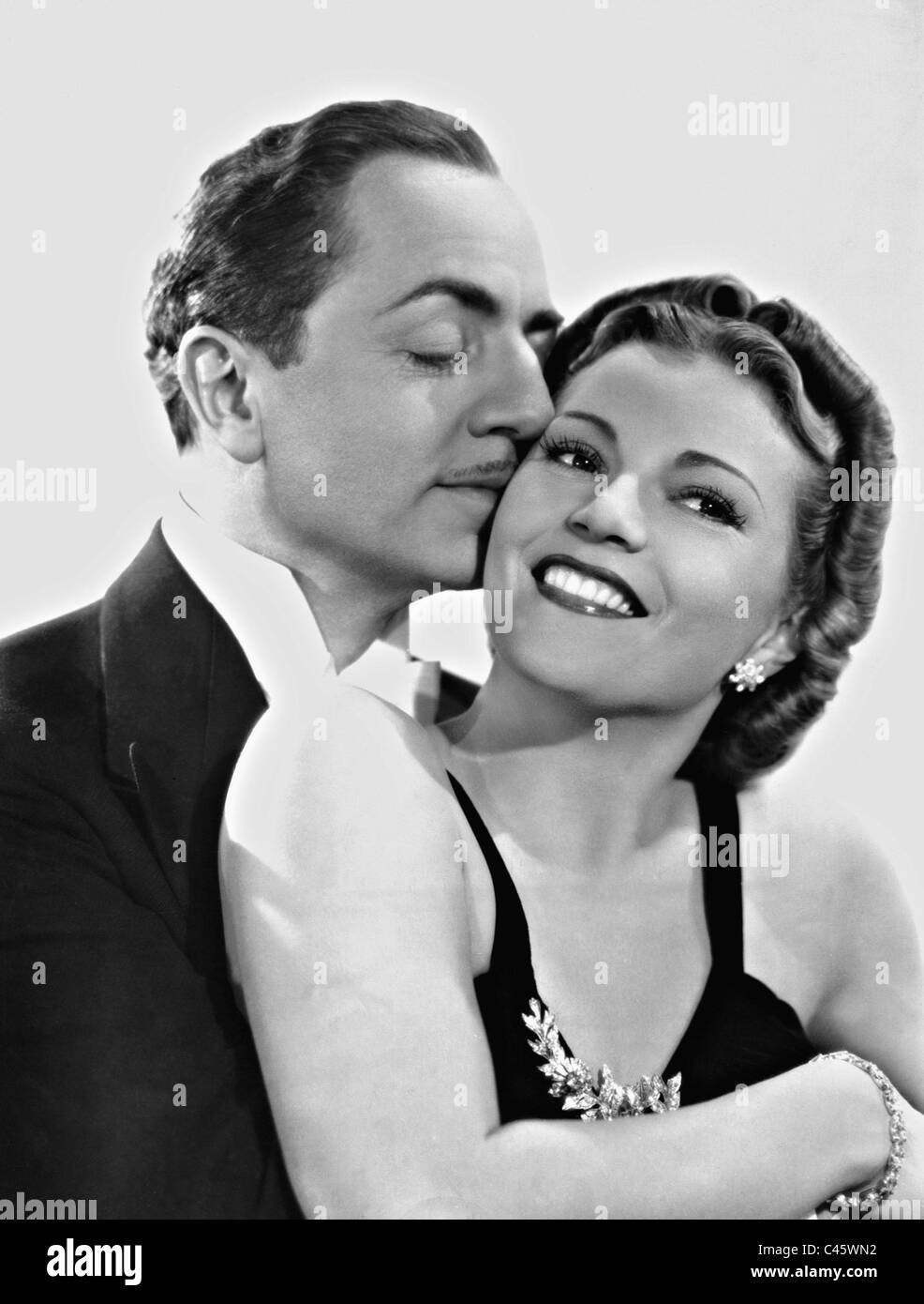 Annabelle and William Powell, 1938 Stock Photo - Alamy