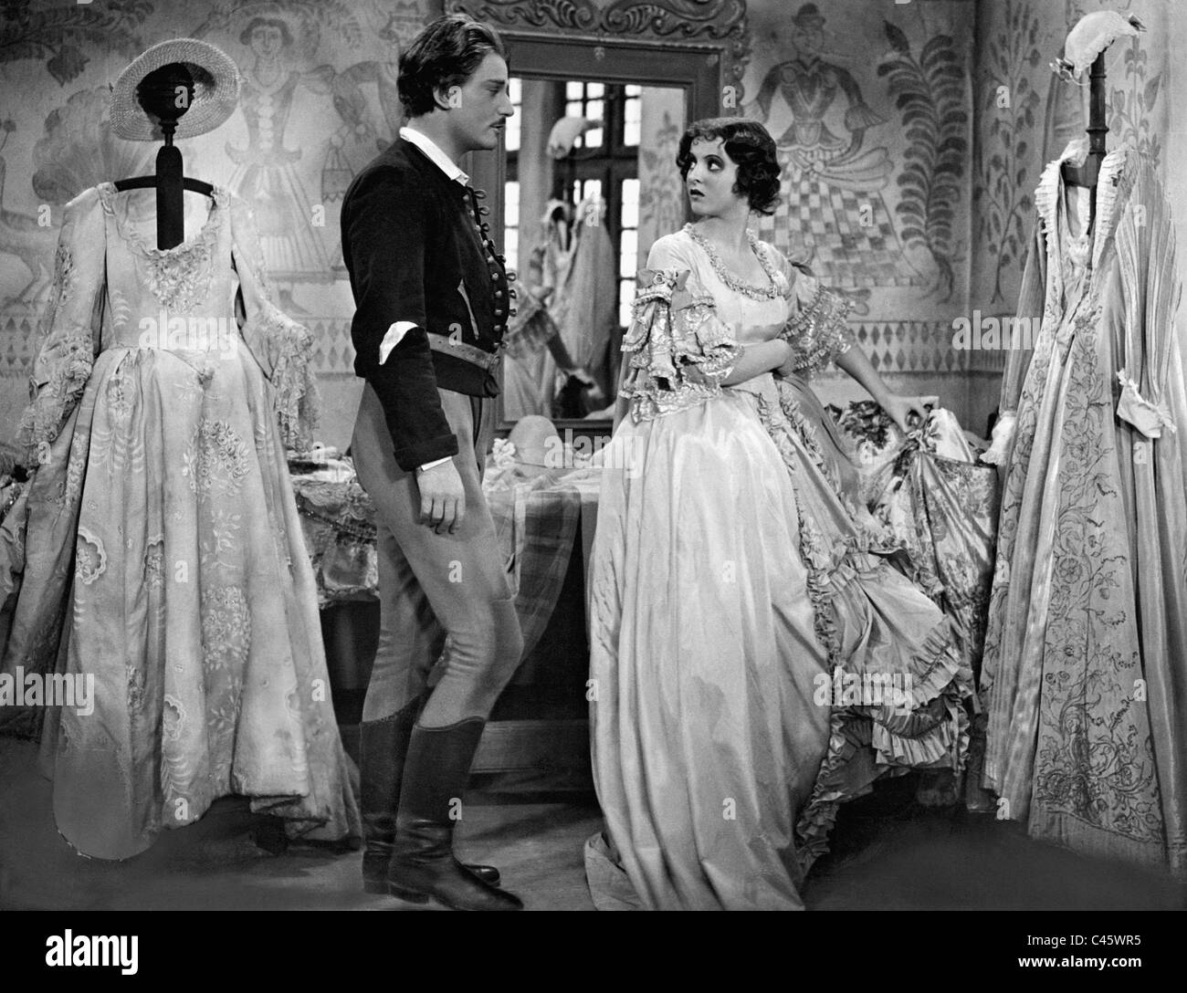 Hansi Knoteck and Wolf Wohlbrueck in 'The Gypsy Baron', 1935 Stock ...