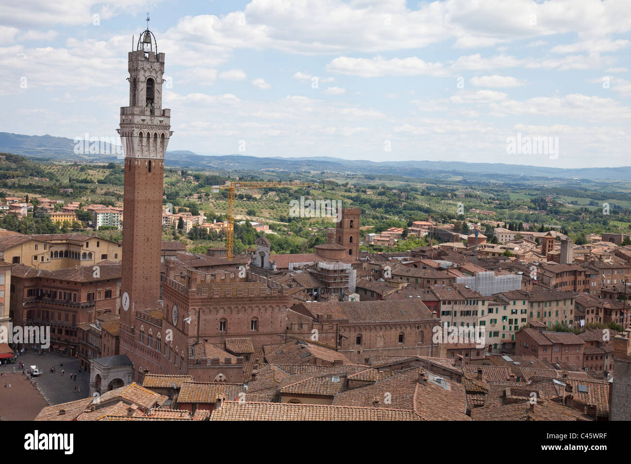 Tuscan chimneys hi-res stock photography and images - Alamy