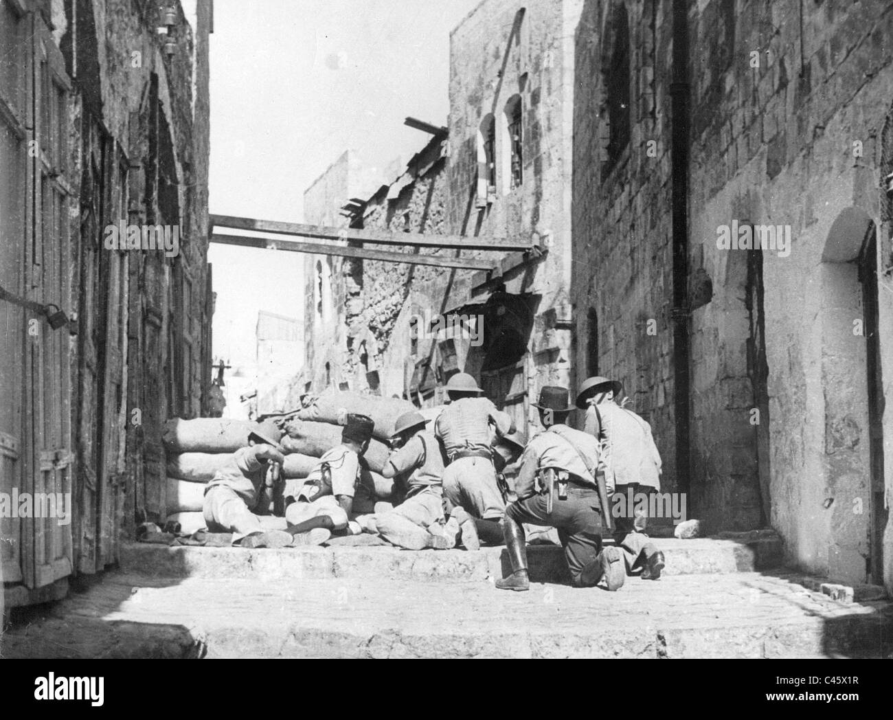 British palestine 1936 Black and White Stock Photos & Images - Alamy