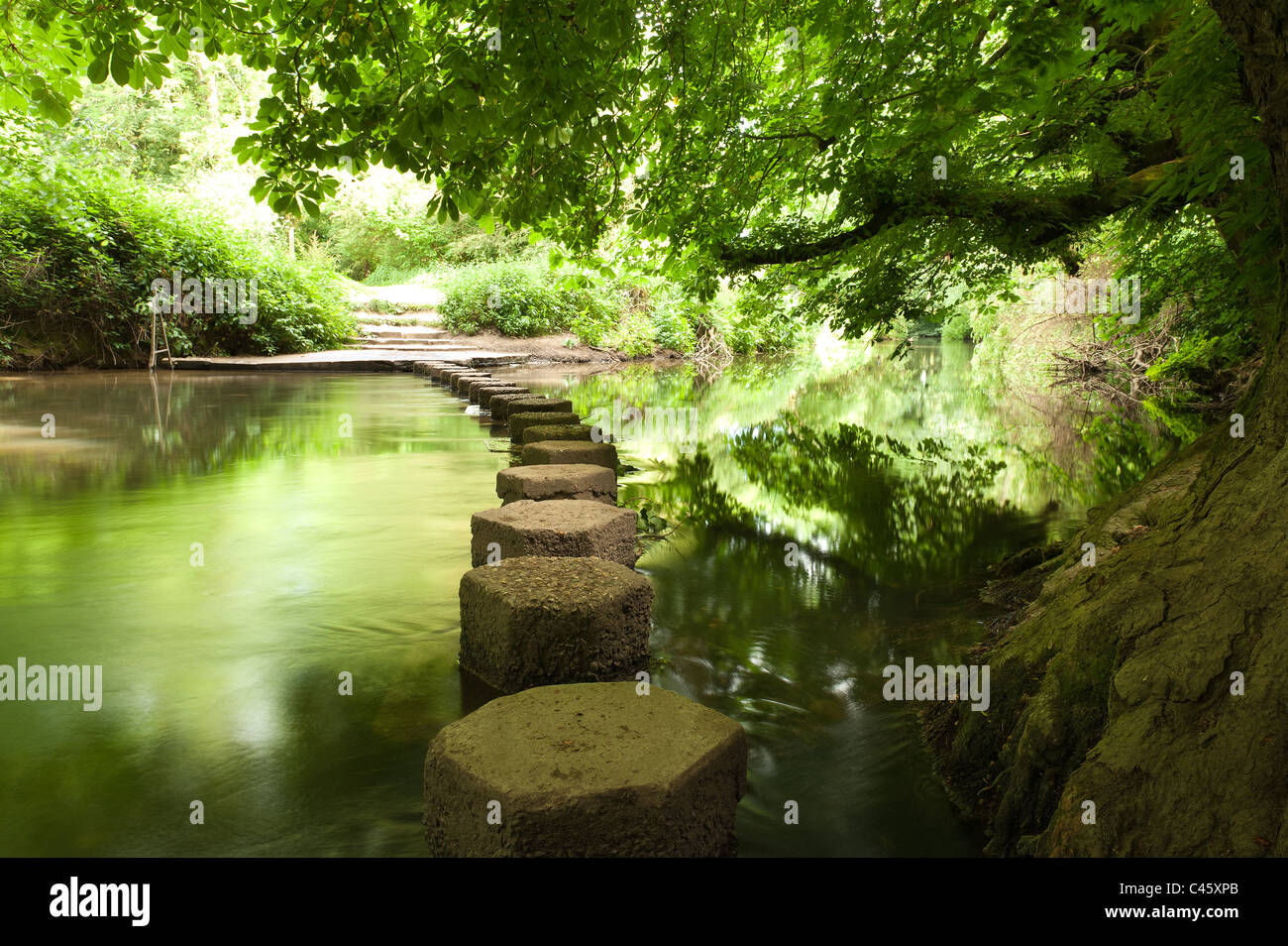 Summer river currents uk hi-res stock photography and images - Alamy