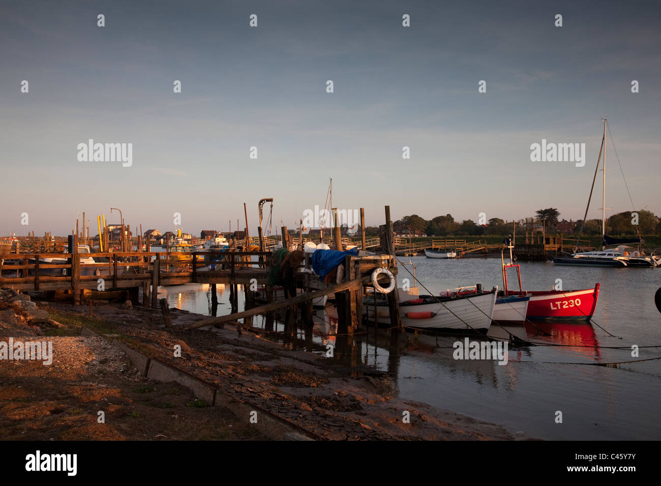 Southwold Harbour Suffolk England Stock Photo - Alamy
