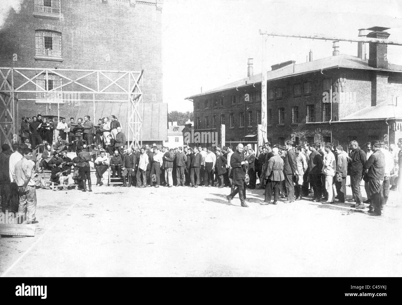 Soviet union prison camp Black and White Stock Photos & Images - Alamy