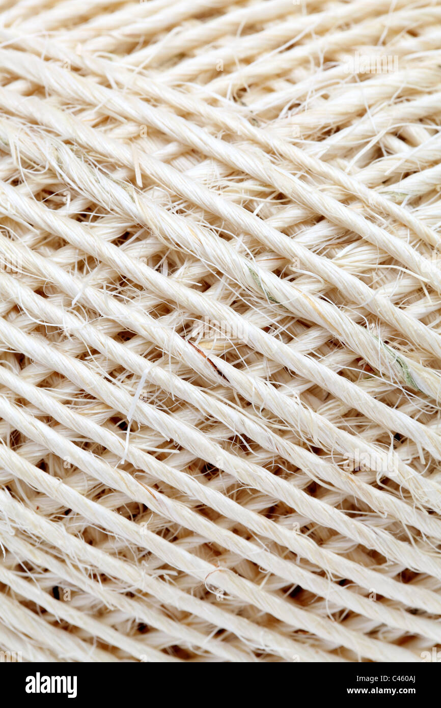 Linen string, background texture Stock Photo - Alamy