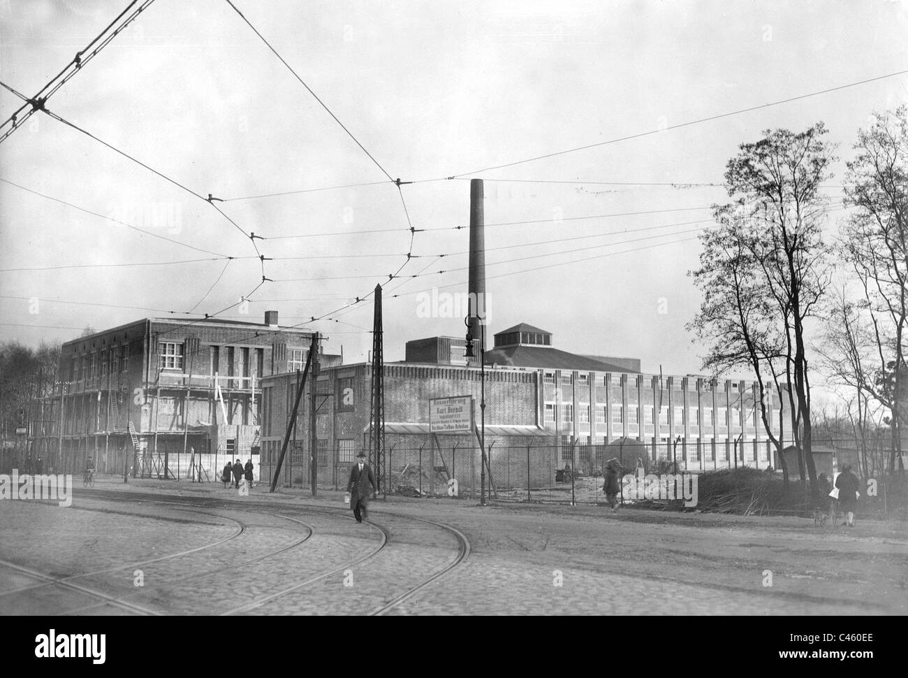 Osram factory in Berlin, 1927 Stock Photo - Alamy