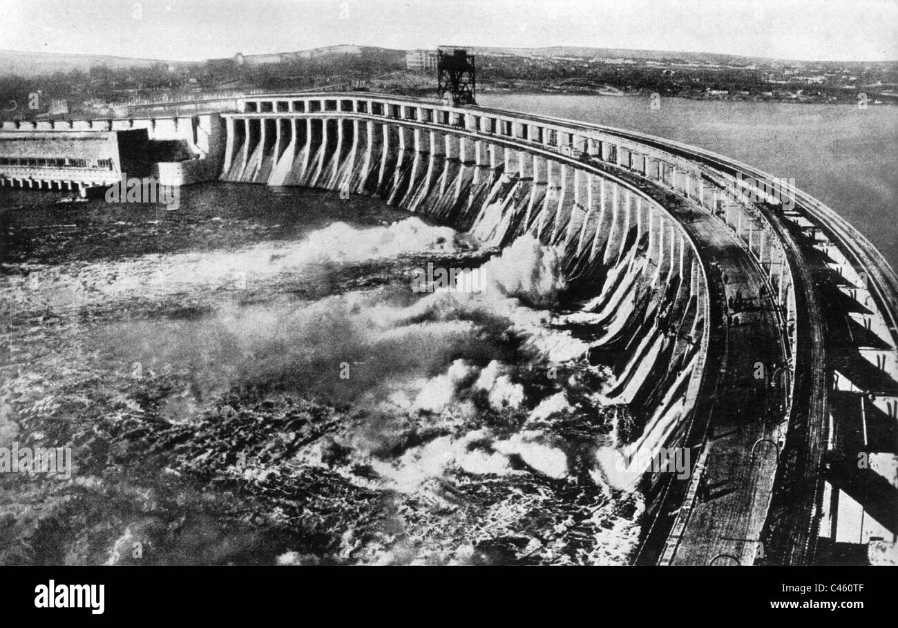 Dam dnieper hydro power hi-res stock photography and images - Alamy