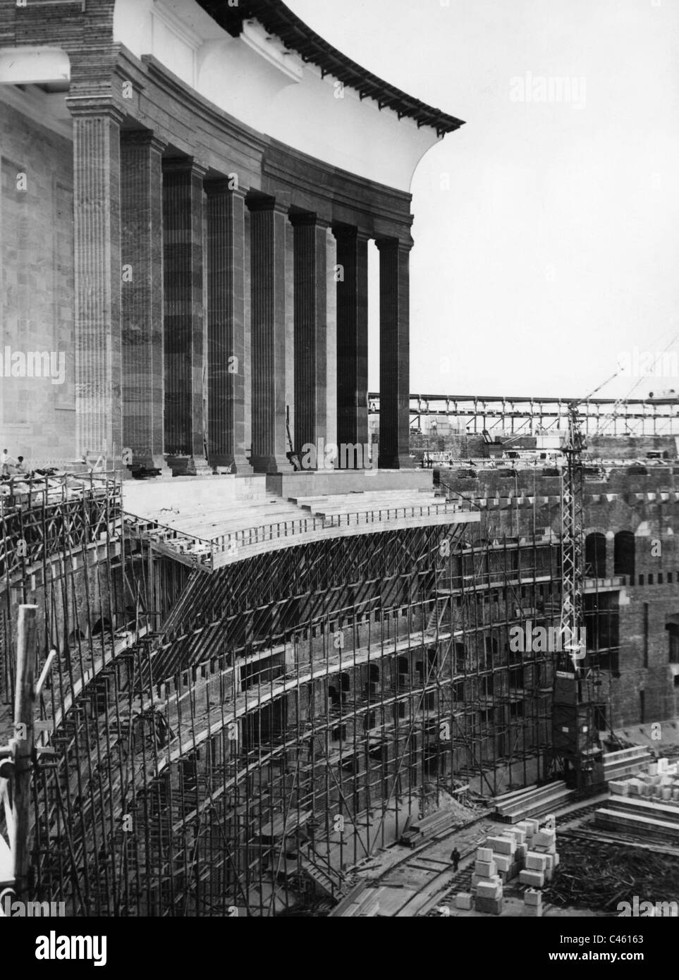 Architecture third reich nuremberg architectural hi-res stock ...