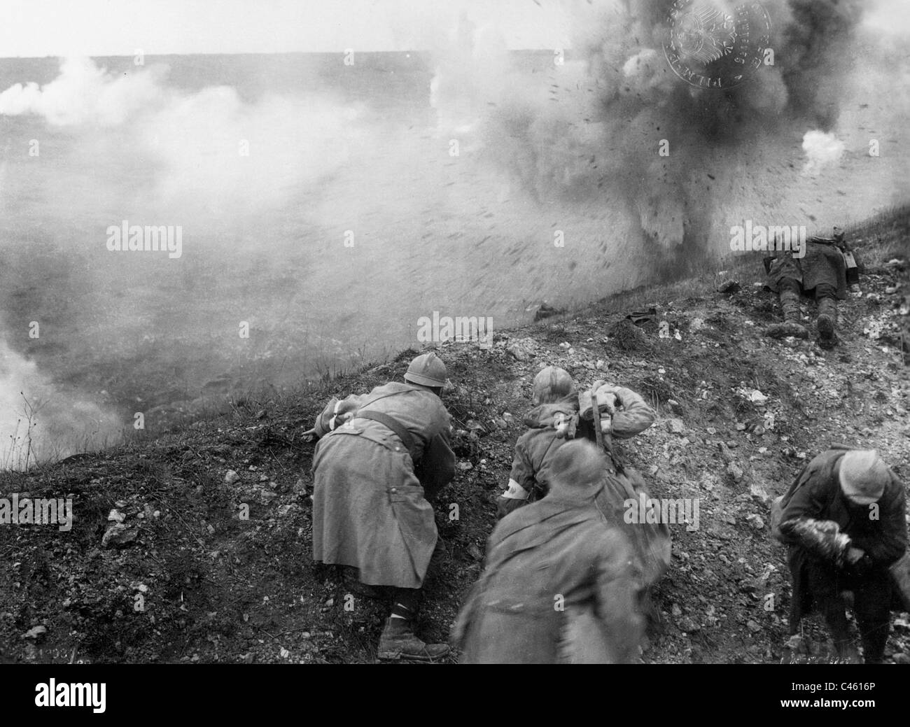 French soldiers in the First World War Stock Photo - Alamy
