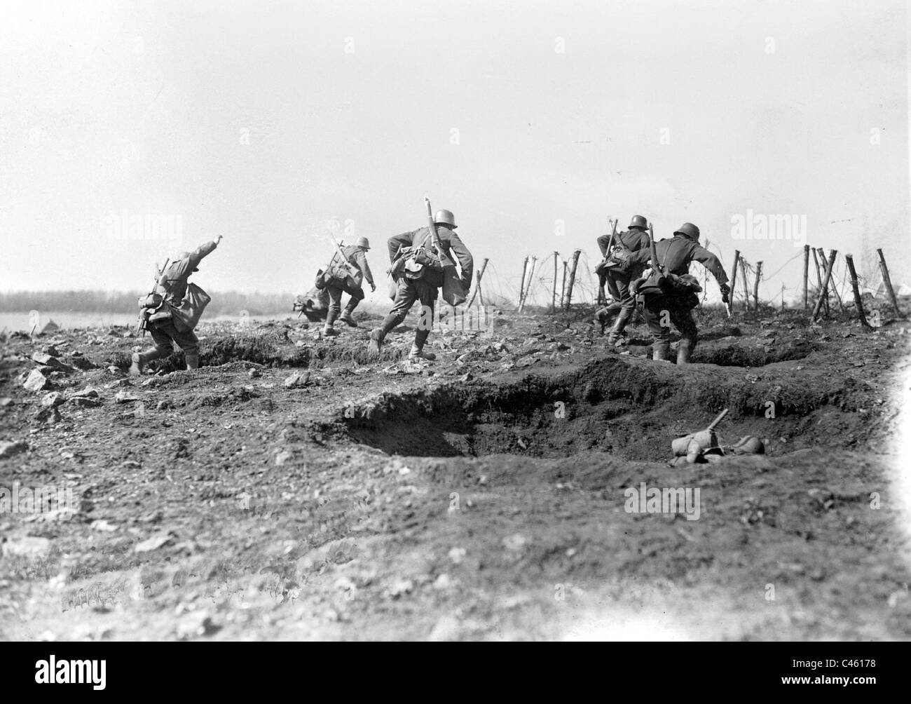 German soldiers in the First World War, 1918 Stock Photo - Alamy
