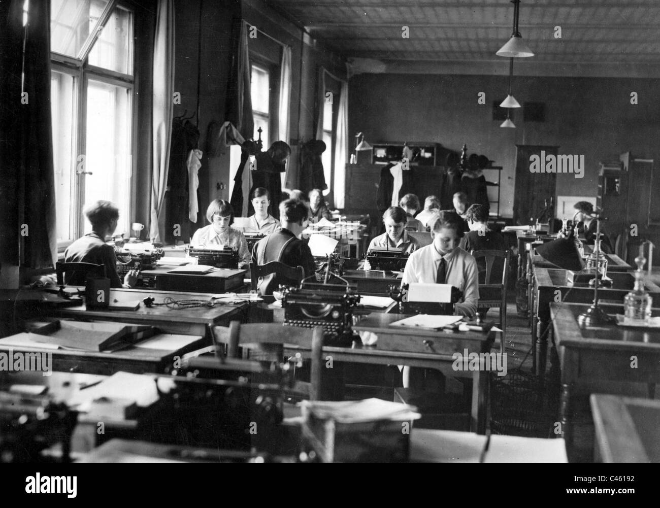 1930 office hi-res stock photography and images - Alamy