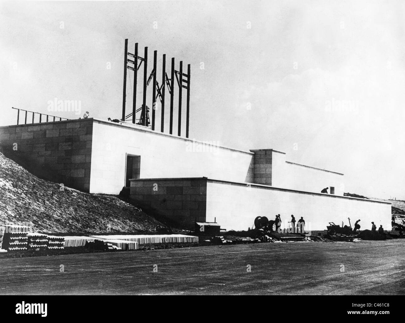 Nazi Party Rally Ground Under Construction High Resolution Stock ...