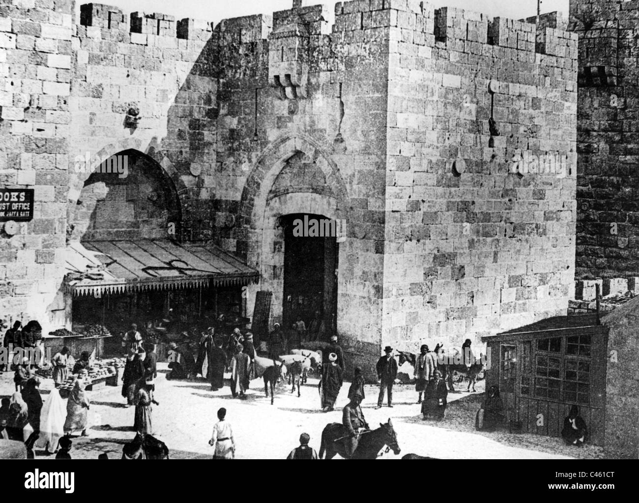 Jaffa Gate in Jerusalem Stock Photo - Alamy