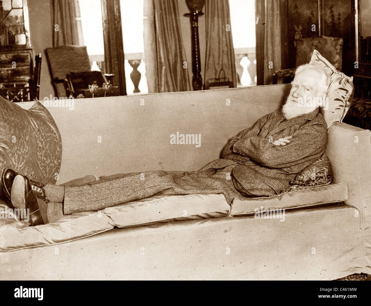 George Bernard Shaw Stock Photo - Alamy