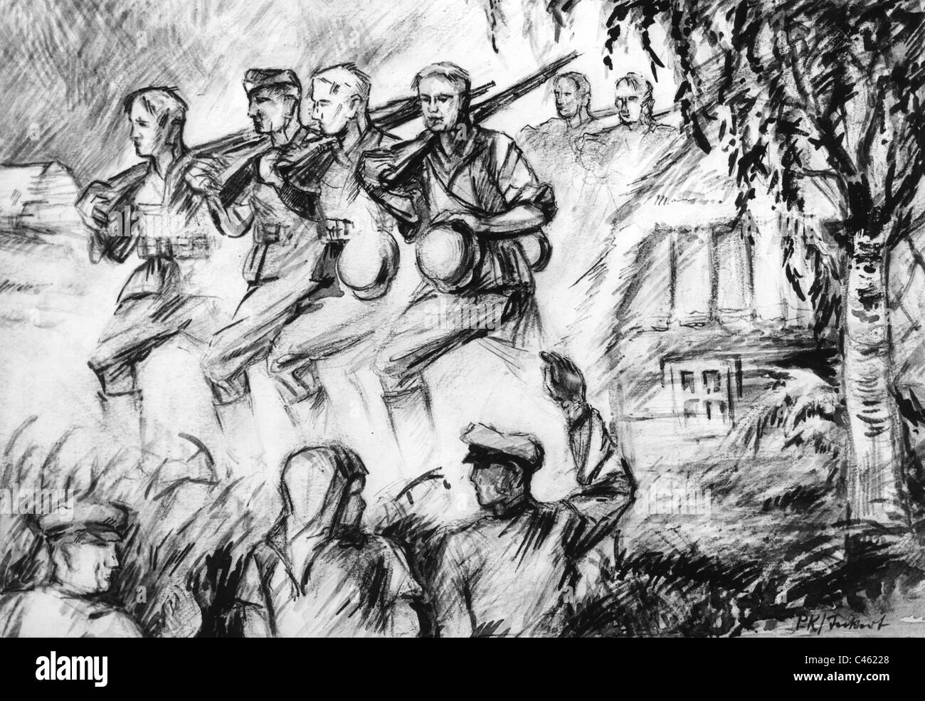 Art of the Third Reich: War Themes, 1933-1945 Stock Photo - Alamy