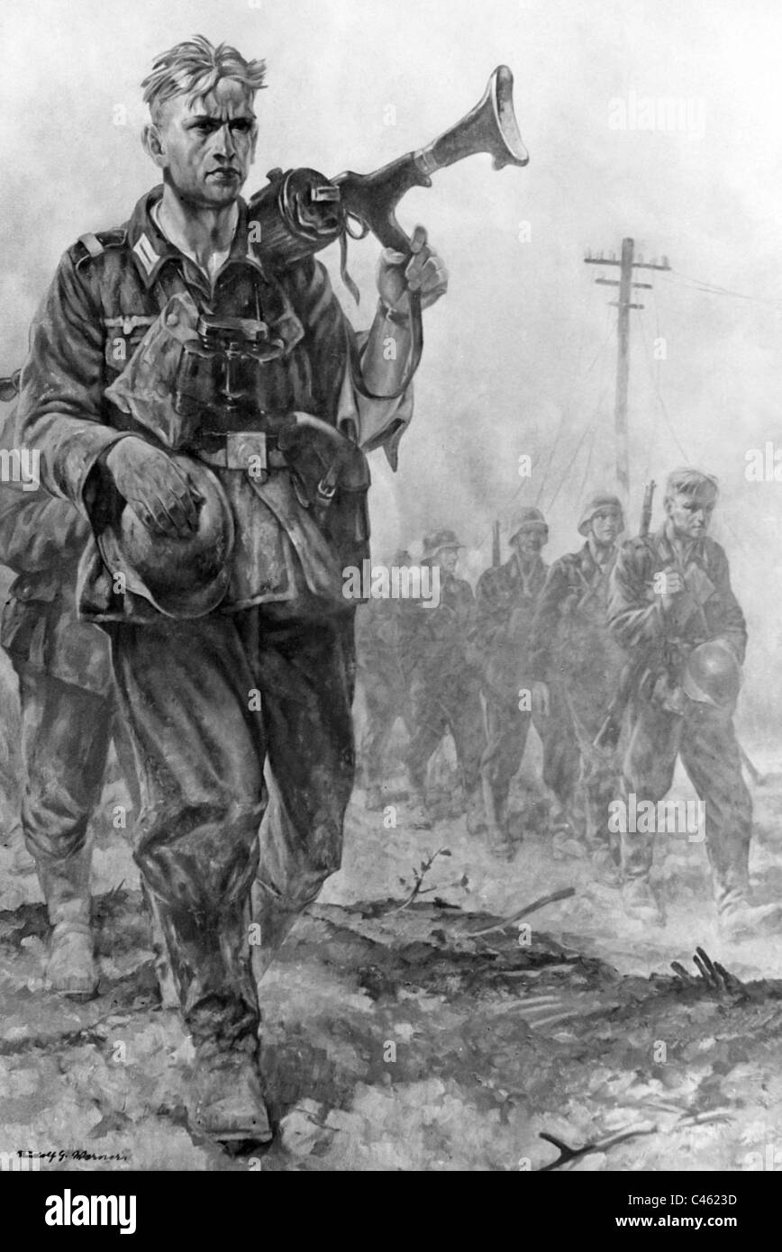 Art of the Third Reich: War Themes, 1933-1945 Stock Photo - Alamy