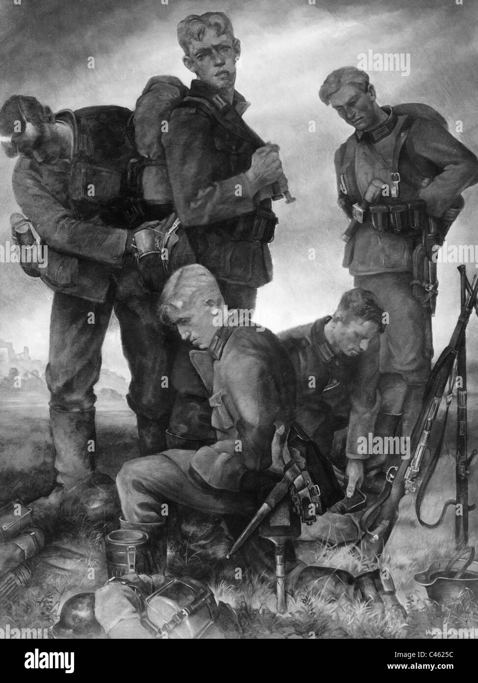 Art of the Third Reich: War Themes, 1933-1945 Stock Photo - Alamy