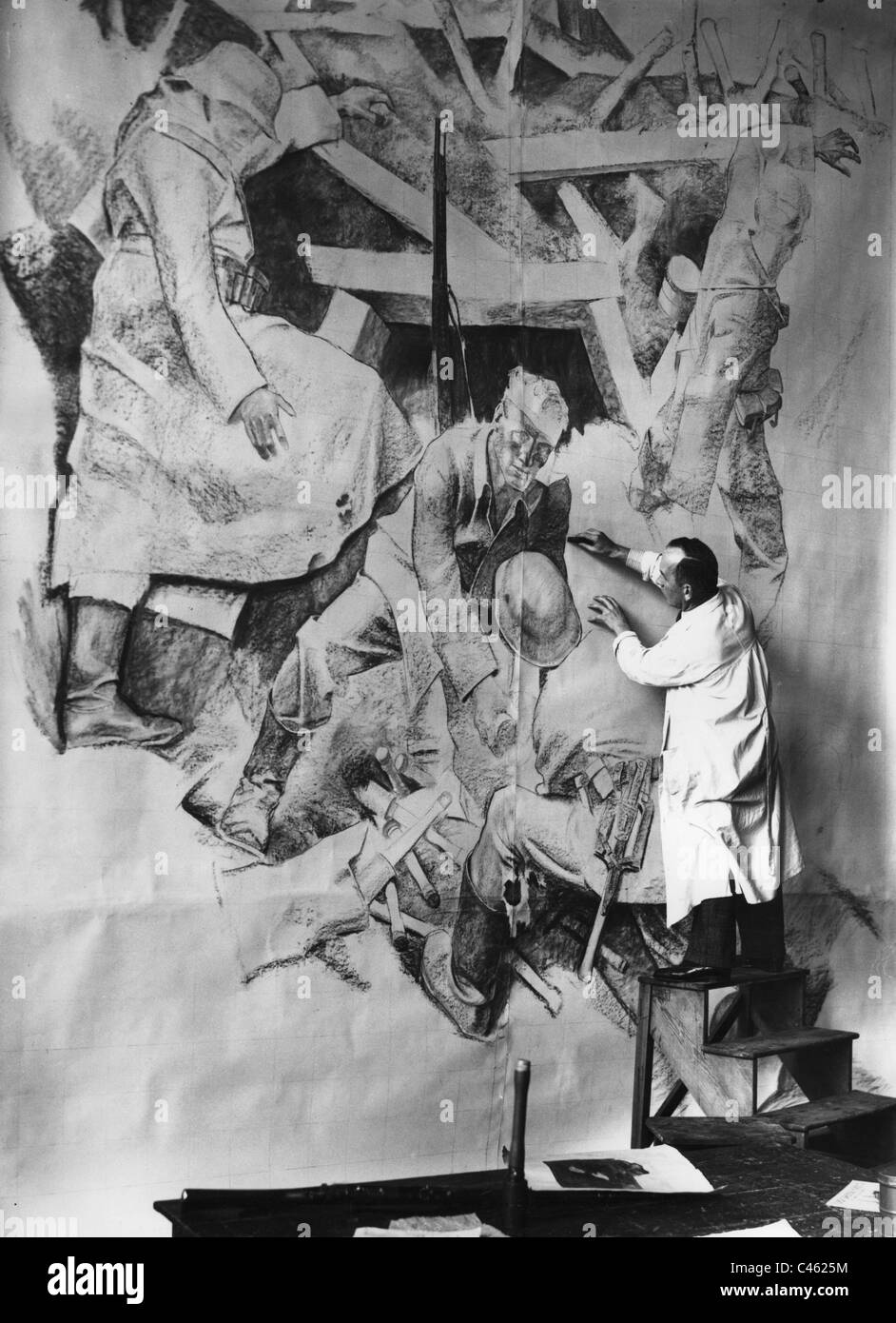 Art of the Third Reich: War Themes, 1933-1945 Stock Photo - Alamy