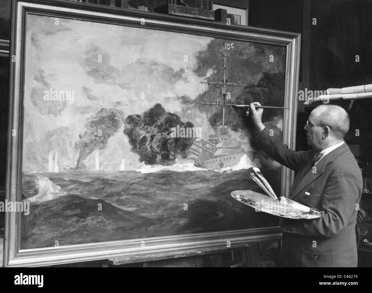 Art of the Third Reich: War Themes, 1933-1945 Stock Photo - Alamy