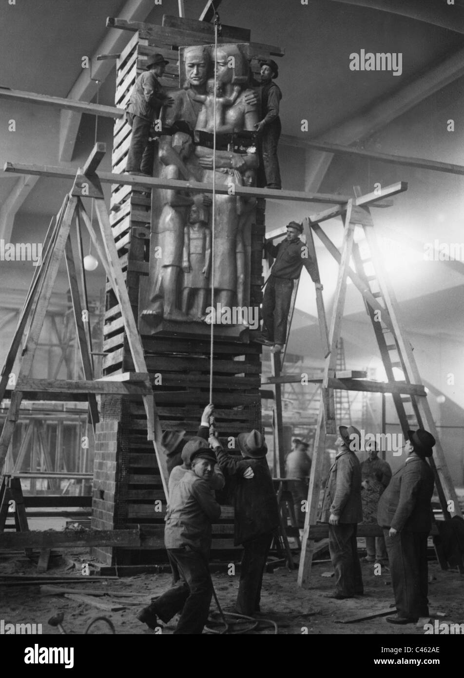 Art third reich ns propaganda Black and White Stock Photos & Images - Alamy