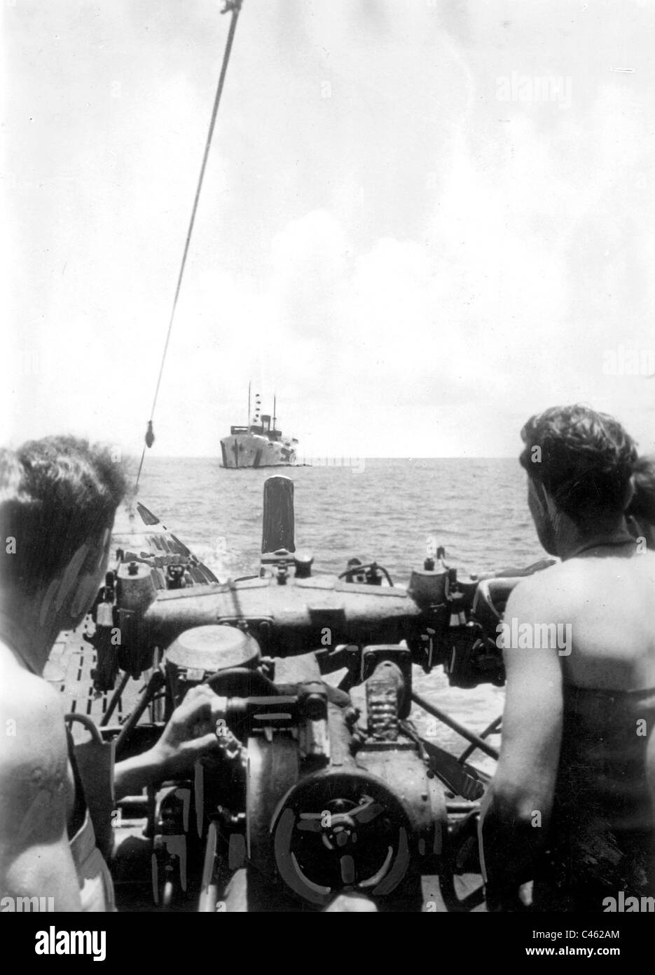 German U-boat in the Second World War on enemy ride Stock Photo - Alamy