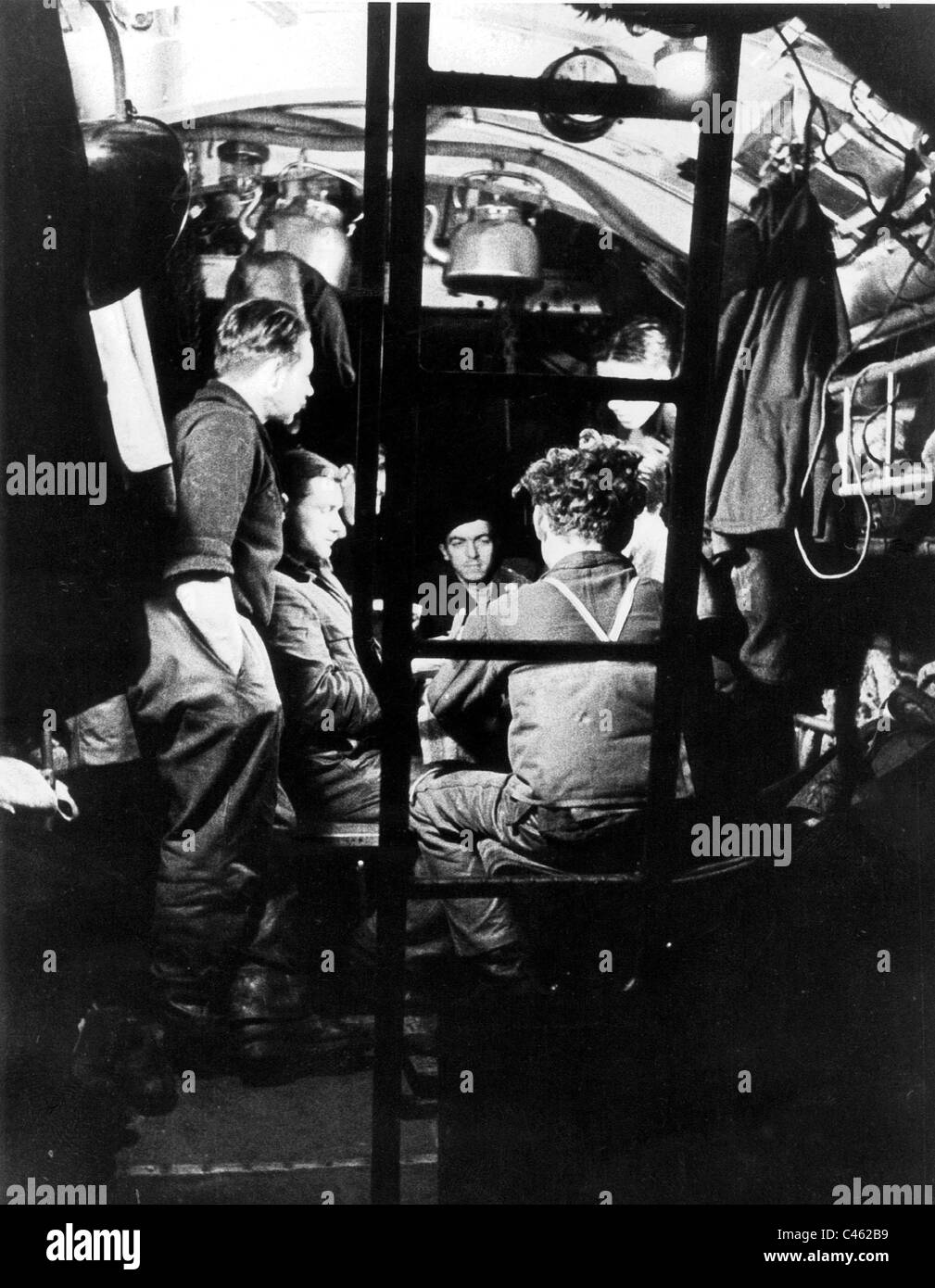 German U-boat in the Second World War on enemy drive Stock Photo - Alamy