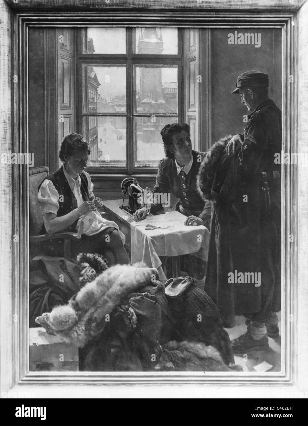 Art third reich ns propaganda Black and White Stock Photos & Images - Alamy