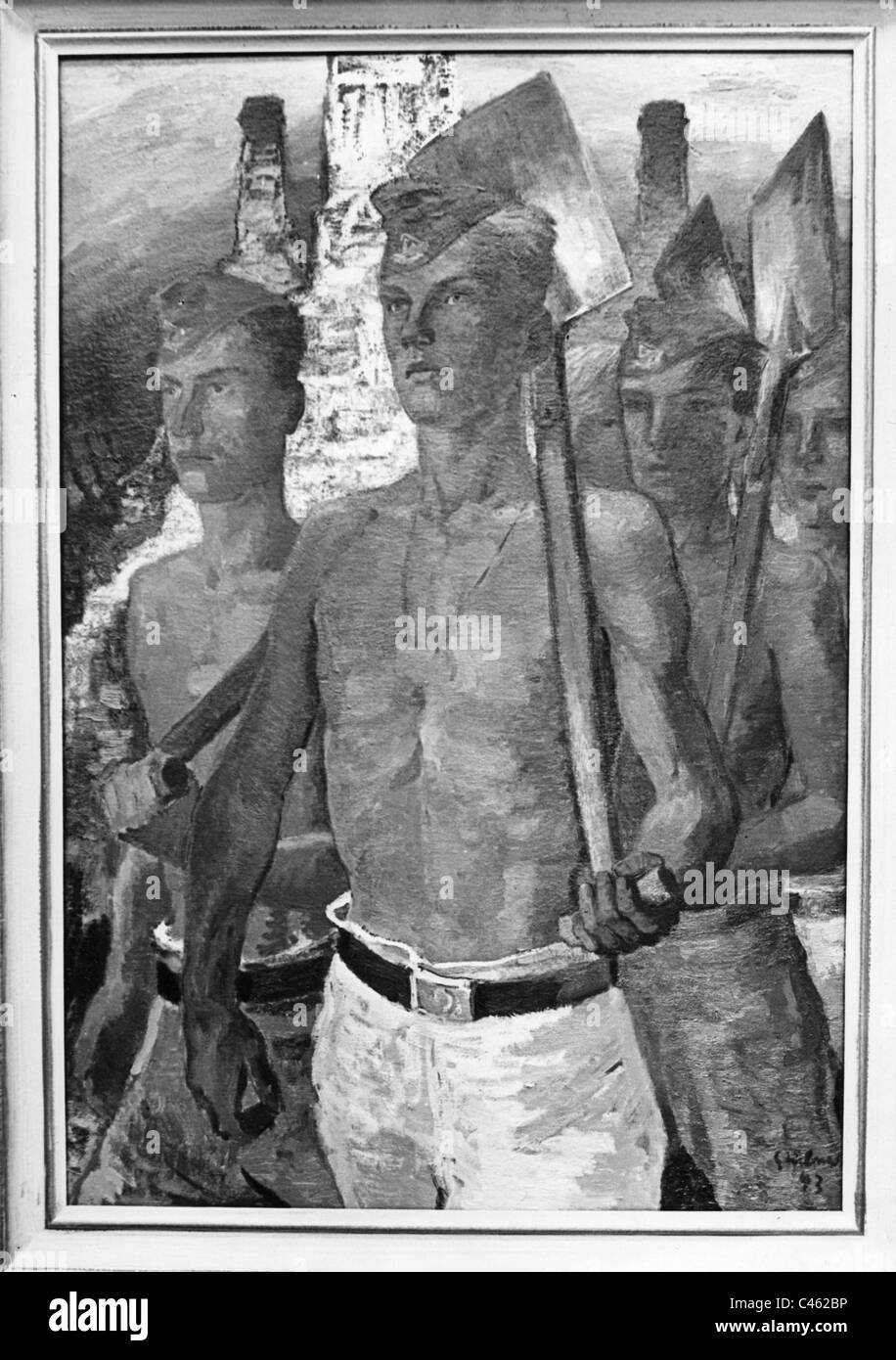 Art of the Third Reich: NS Propaganda, 1933-1945 Stock Photo - Alamy